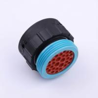 China plug connector Amphenol AHDP06-24-29SR-WTA featuring main polarizing keyway and versatile contact sizes for sale