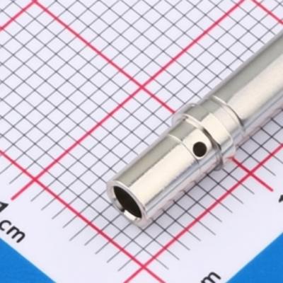 China Copper alloy nickel plated socket solid contact size 12 for 12 to 14 AWG wire Amphenol AT62-203-12141 ATP AHD-6 series for sale