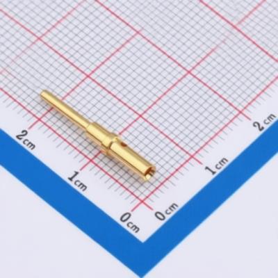 China Amphenol AT60-202-1631 solid pin contact size 16 compatible with AT and AHD 9 series rated 13 amps 16 to 20 AWG for sale