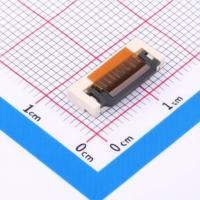China Surface Mount ZIF Connector Amphenol F51L-1A7H1-11008 with Double Contacts and Wide Temperature Range for sale