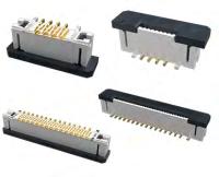 China 0.50mm Pitch ZIF Flex Connector Amphenol F31W-1A7H1-11016 with Thermostable Mylar and PA9T Slider Material for sale