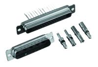 China Versatile Amphenol D09S24A6GV00LF connector designed for instrumentation mobile networks and medical applications for sale