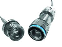 China Durable Amphenol MPOFTV20GN MPO Field Connector with MIL DTL 38999 Series III Size 13 Shell and IP68 Sealing for sale