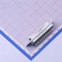 China Durable solder cup connector Amphenol L77SDB25S with stamped formed contacts and steel shell plating for sale