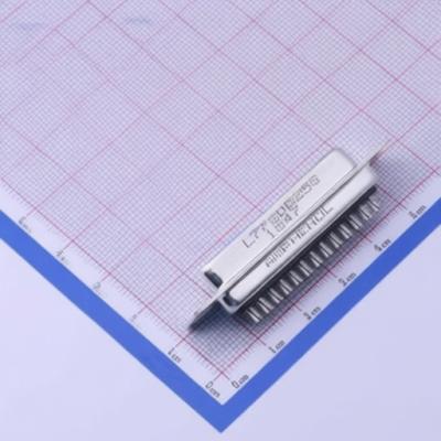 China Durable solder cup connector Amphenol L77SDB25S with stamped formed contacts and steel shell plating for sale