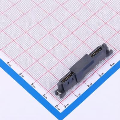 China SAS PCIe connectors Amphenol PSASF3130201TR with halogen free high temperature thermoplastic housing for sale