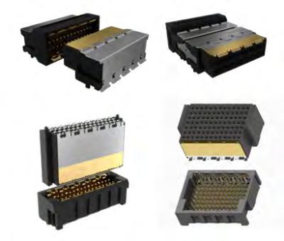 China Shielded Minitek MicroSpeed Connector with Dual Beam Contacts Amphenol 10146152-2600RLF 1.00mm Pitch for sale