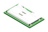 China smart card connector Amphenol C70210M0083254 featuring 8 data contacts and push pull wiping contacts for sale