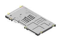 China smart card connector Amphenol C70210M0083254 featuring 8 data contacts and push pull wiping contacts for sale