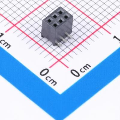 China 1.27 Millimeter Modular Connector System Amphenol 20021321-00006T1LF Featuring Gold Over Nickel Plating for sale