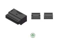 China Metal Shorting Bar Right Angle 1x1 OSFP SMT Connector Amphenol UE62A10123000T for High Speed Signals for sale