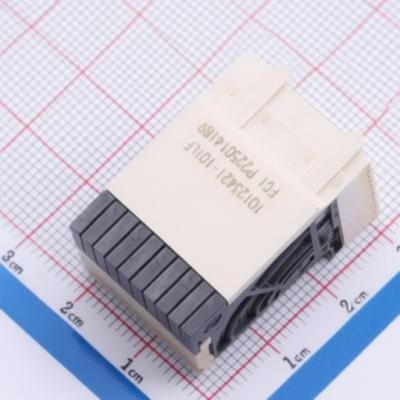 China High speed backplane connector system Amphenol 10123421-101LF with low loss and low crosstalk design for sale