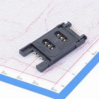 China Compact card reader Amphenol C707 10M006 500 2A smooth locking mechanism SMD solderable mounting type for sale