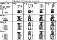 China High speed board to board connector Amphenol 10144518-083802LF with gold flash plating and UL E66906 certification for sale