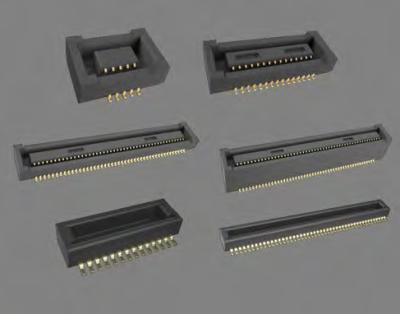 China Compact board to board connector Amphenol 10164227-0801A1RLF with 0.40mm pitch and high speed data transmission for sale