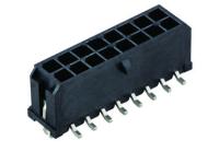 China Versatile power connector Amphenol 10127719-001LF supporting up to 5A per circuit with secure locking for sale