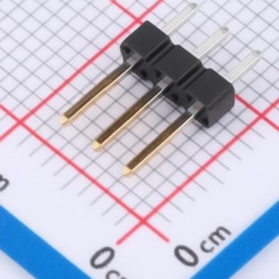 China Versatile 2.54mm Pitch Connector Amphenol 68001-203HLF BergStik Headers Straight Unshrouded with Breakaway Design for sale