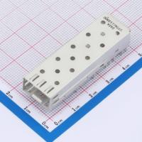 China SFP Single Cage with Solder Pins Amphenol U77A11133001 High Speed Interconnects Copper Alloy Material for sale
