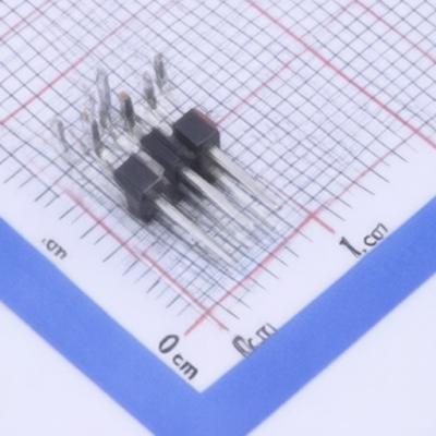 China BergStik 2.54mm unshrouded headers mating cycle up to 100 breakaway design Amphenol 68021-406HLF connector product for sale