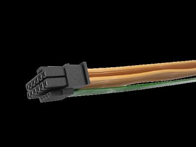 China Durable connector system Amphenol 10132447-121PLF Minitek Pwr CEM 5 PCIe 12VHPWR hybrid cable assembly for sale