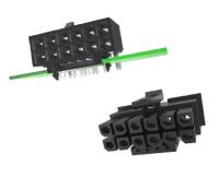 China Durable connector system Amphenol 10132447-121PLF Minitek Pwr CEM 5 PCIe 12VHPWR hybrid cable assembly for sale