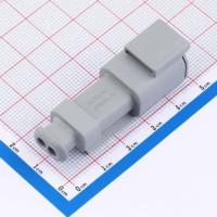 China Industrial 2 Pin Receptacle Connector Amphenol ATM04-2P-SR01GY with Strain Relief and RoHS Compliance for sale