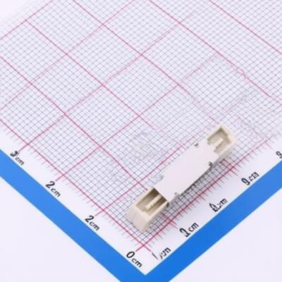 China Mezzanine connector Amphenol 61083-064402LF with matte pure tin solder area finish and UL94V 0 rating for sale
