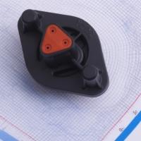 China IP67 rated 3 pin receptacle Amphenol AT04-3P-PM11 with thermoplastic housing and silicone rubber seal for sale