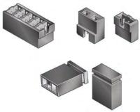 China interconnect solution Amphenol 75970-305-06LF BergStik header with 2.54mm pitch and breakaway design for sale