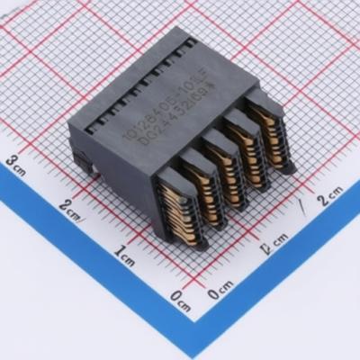 China Precision Amphenol 10128405-101LF connector engineered for electrical connections in complex systems for sale