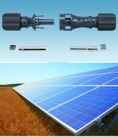 China Triple certified DC cable connector Amphenol UTXCMA0AM optimized for global photovoltaic applications for sale