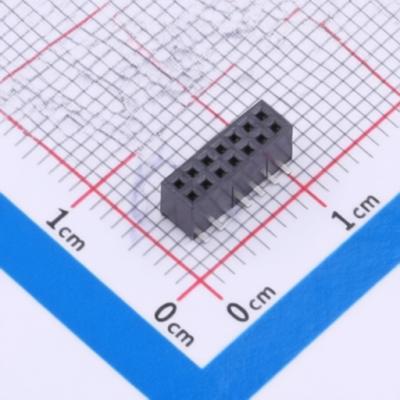 China Durable connector Amphenol 20021321-00014T4LF with 1.27 mm pitch and gold plated copper alloy pins for sale