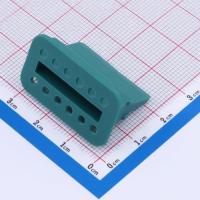 China Green thermoplastic 12 position connector Amphenol AW12S from AT Series S WEDGELOCK RoHS compliant for sale