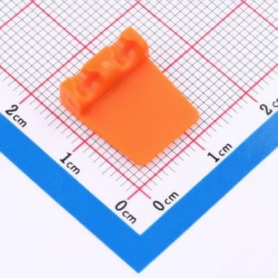 China 2 position wedge lock Amphenol AWP-2P thermoplastic orange color designed for ATP Series connectors for sale