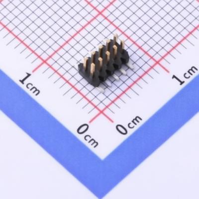 China electrical Amphenol 20021121-00010T4LF connector with 1.27 mm pitch and copper alloy pins gold plated for sale