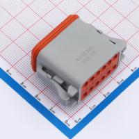 China 12 socket keyed plug Amphenol AT06-12SA featuring thermoplastic housing and silicone rubber sealing for sale