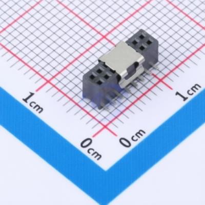China interconnect solutions Amphenol 20021321-00016C4LF 127 millimeter modular system with gold plated copper alloy pins for sale