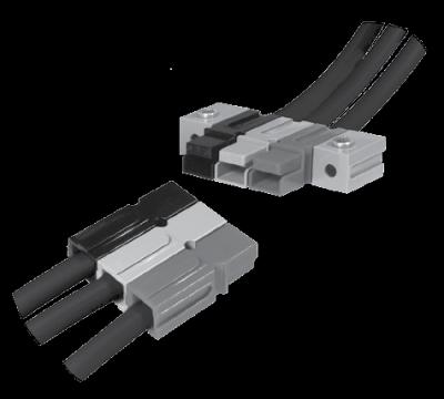 China High current Anderson Power 75LOKWNGBLK-R connector supports up to 120 amps in wire to busbar setups for sale