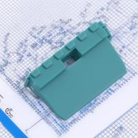 China Industrial thermoplastic 12 position P WEDGELOCK connector Amphenol AW12P green color RoHS compliant for sale