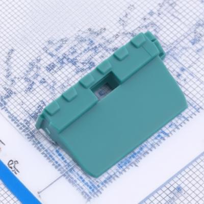 China Industrial thermoplastic 12 position P WEDGELOCK connector Amphenol AW12P green color RoHS compliant for sale