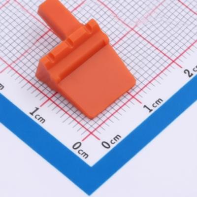China thermoplastic orange 6 position connector Amphenol AWM-6P compatible with ATM04 6P and modifications for sale