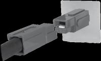 China Versatile Anderson Power 110G18 connector designed for 350 amp current rating and heavy gauge wiring for sale