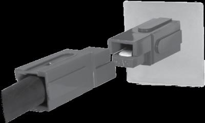 China Versatile Anderson Power 110G18 connector designed for 350 amp current rating and heavy gauge wiring for sale