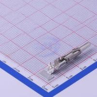 China Tin Plated Contact Body Pin Assembly Compatible with 12AWG 14AWG Wire Gauge Amphenol C10-737341-121 for sale