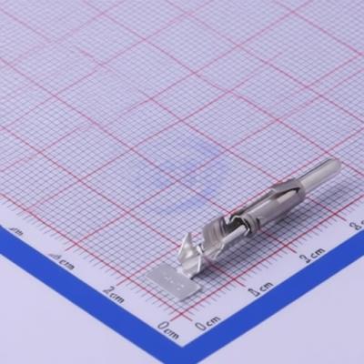 China Tin Plated Contact Body Pin Assembly Compatible with 12AWG 14AWG Wire Gauge Amphenol C10-737341-121 for sale
