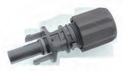 China Certified PV cable connector Amphenol UTXCFA4BMH with RoHS compliance and IEC 61730 safety standards for sale