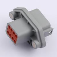 China 8 pin AT Series receptacle Amphenol AT04-08PA-PM05 with silicone rubber seal and thermoplastic housing for sale