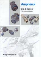 China Electrical connector Amphenol 10-251416-125 designed to ensure performance in industrial environments for sale