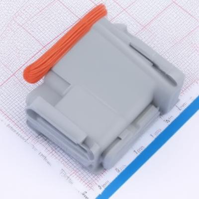 China Thermoplastic plug end cap with keyed design and IP67 rated sealing Amphenol AT06-12SA-MM01 connector for sale