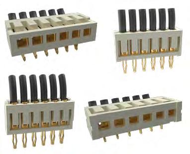China permanent wire to board connector Amphenol 10156617-2001LF with UL94V 0 housing and phosphor bronze tin plated terminals for sale